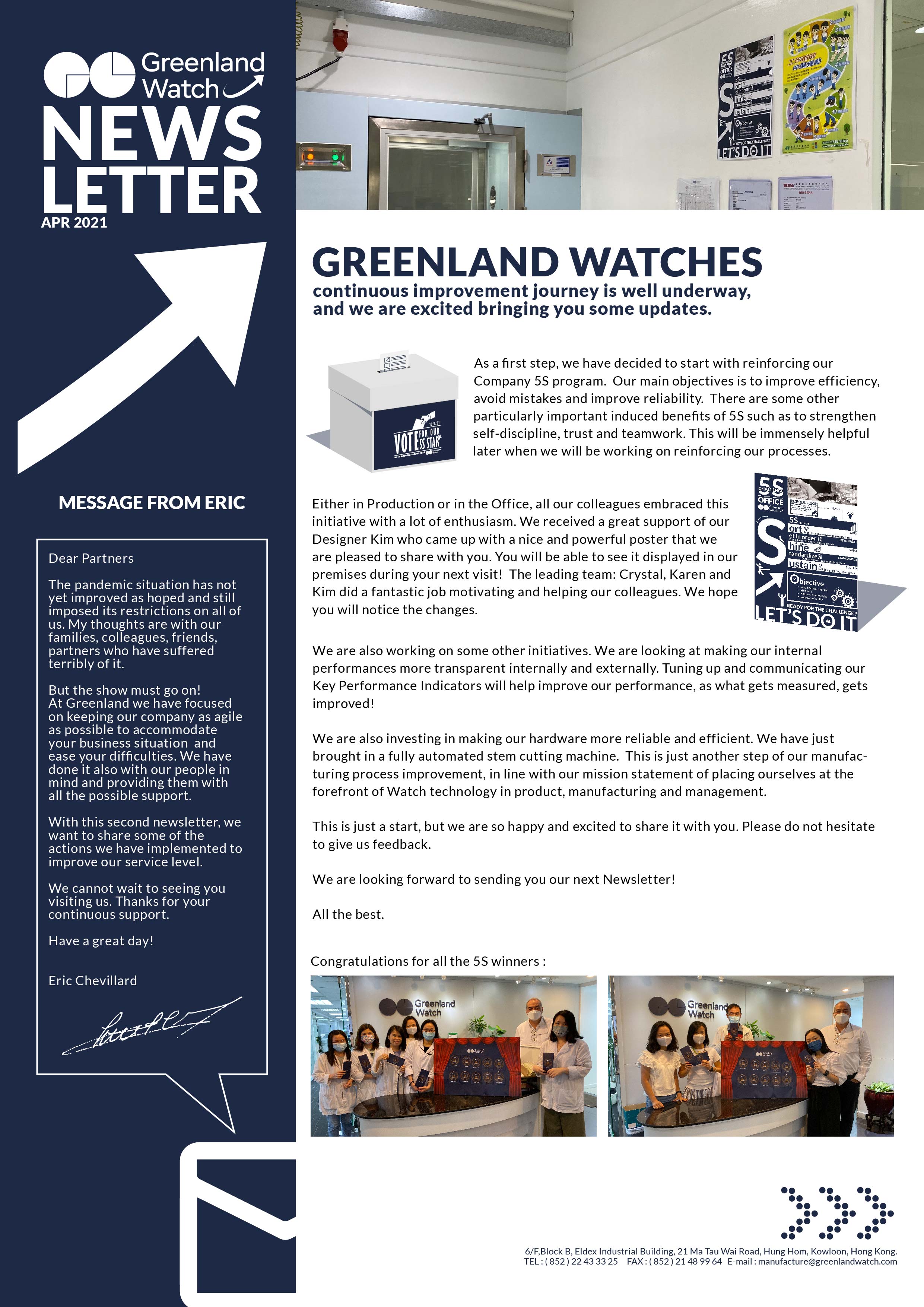 Greenland Watch Limited | Watch manufacturer in Hong Kong